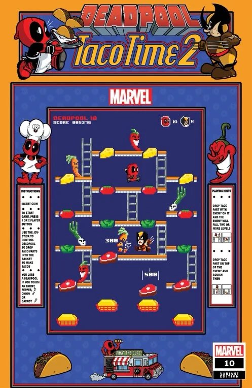 Deadpool #10 Matthew Waite Taco Time 2 Variant – Underdog Comics